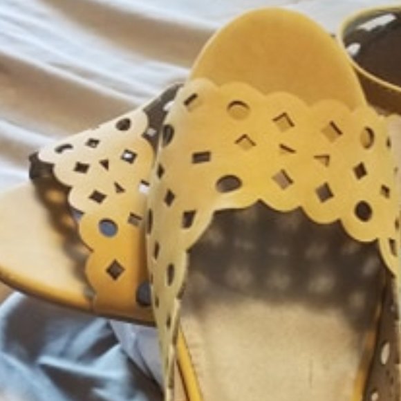 Cato | Shoes | Open Toe Wide Width Mary Jane Sandals | Poshmark